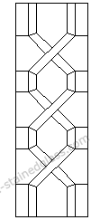 Free patterns stained glass panel