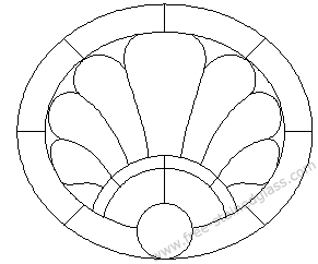 Free patterns victorian style stained glass